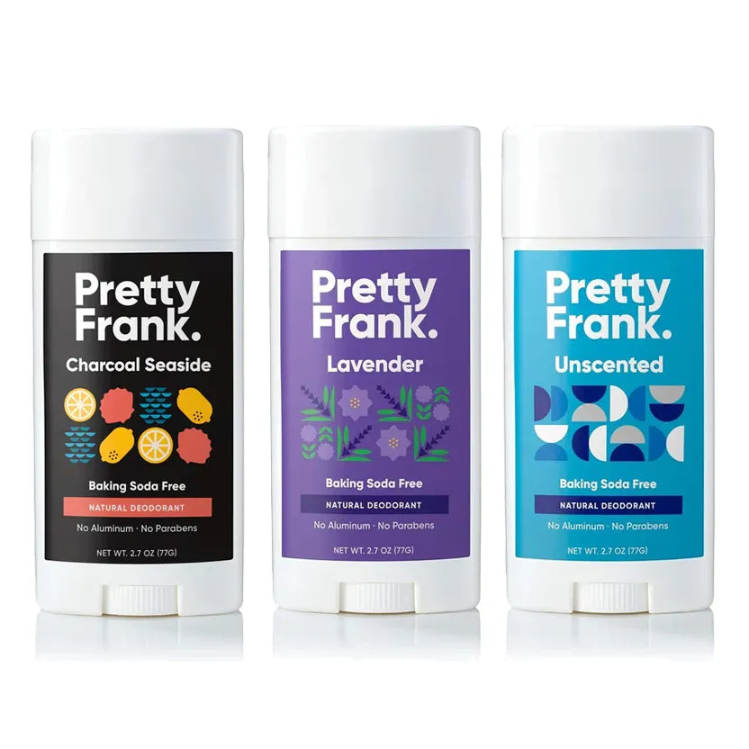 Natural Deodorant - Baking Soda Free - 3 Pack – Pretty Frank